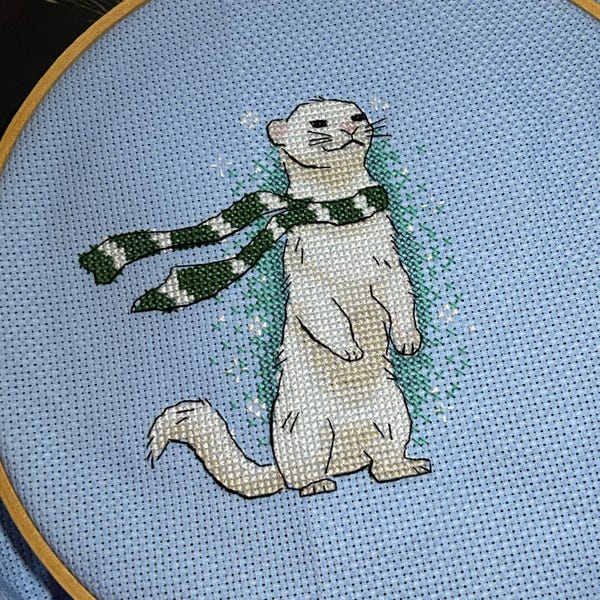 Rude Goose Embroidery Bookmark Pattern, Funny Bookmark Cross Stitch ...