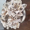 Fusion Flowers East Meets West Seashell Rose Handmade With Indo-pacific ...