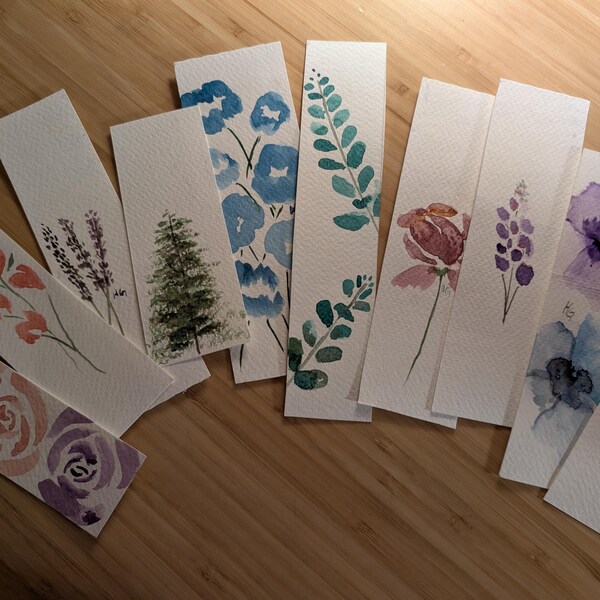 Single Bookmark - Etsy