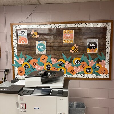 Honey Bee Classroom Posters, Easy and Modern Classroom Decorations ...