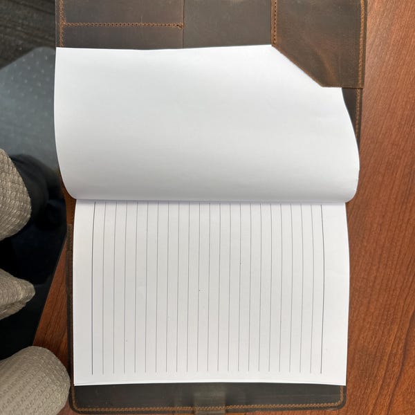 A5 Notebook Refill, A5 Journal Refill, Refillable Notebook, Journal ...