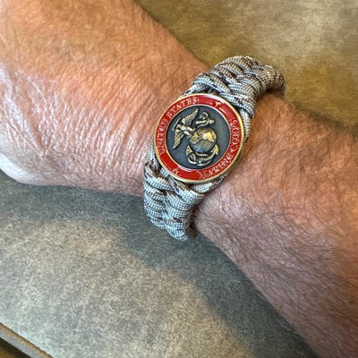 US Army Mens Paracord Bracelet, Military Gifts for Veterans and ...