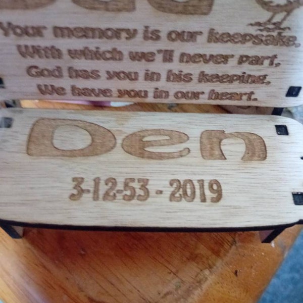 In Loving Memory Memorial Bench With Love Heart - Etsy