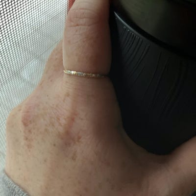 CUSTOM Morse Code Ring, Personalized Morse Code Ring, Any Word, Date ...