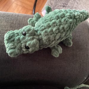 Baby Alligator Crochet Pattern PDF - Gator, Amigurumi, Chunky Yarn ...