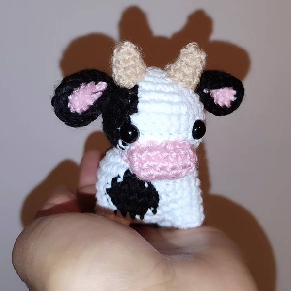 Amigurumi Little Cow Crochet Pattern – PDF Tutorial for Cute Handmade ...