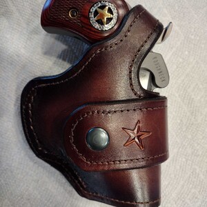 Western Leather Cowboy Holster Colt SSA Colt Python - Etsy