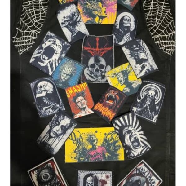 Punk Anarchy Giant Large Back Patch XL - Etsy