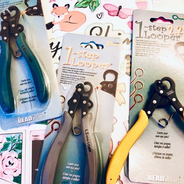 Beadsmith One Step Looper Jewelry Making Tool 1.5mm 2.25mm 3mm Jewelry ...