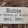 Bluestone Rock, 6" X 12" Paver Custom Engraved Memorial Sign, Custom ...