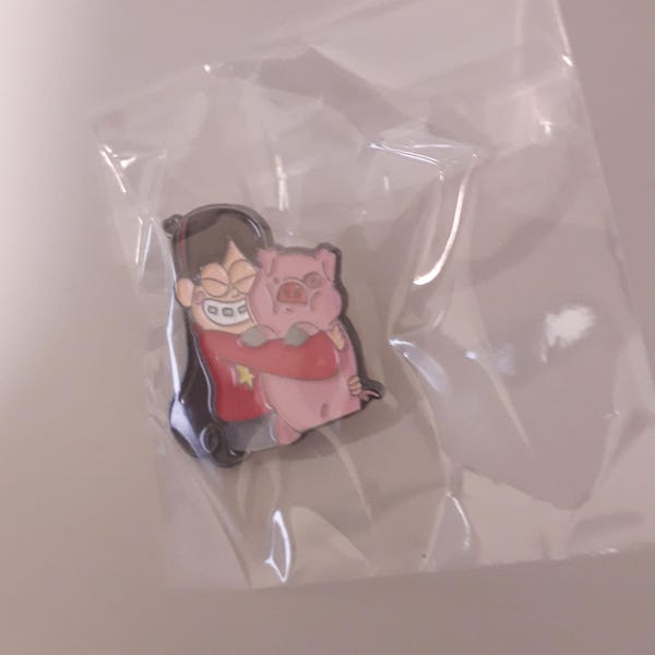 Gravity Falls Waddles Animation Pins Mystery Enamel Pins Cute Enamel Pins Set Cartoon Lovers ...