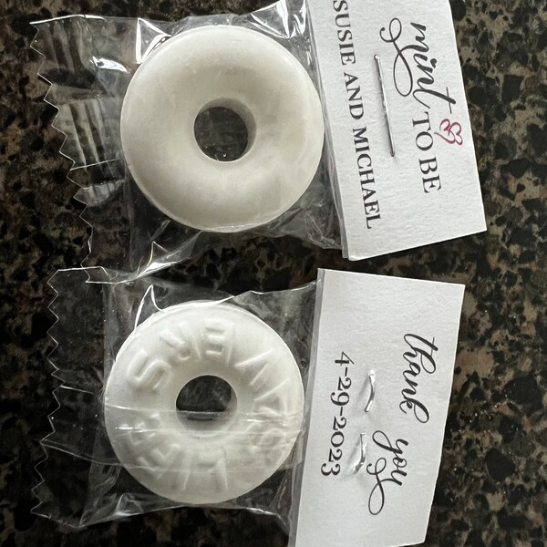 Personalized Mint Favors, Affordable Wedding Mints, Mint to Be ...