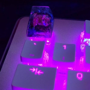 Custom Artisan Keycap, ESC Resin Keycap, Resin Handmade Keycap, Keycaps ...