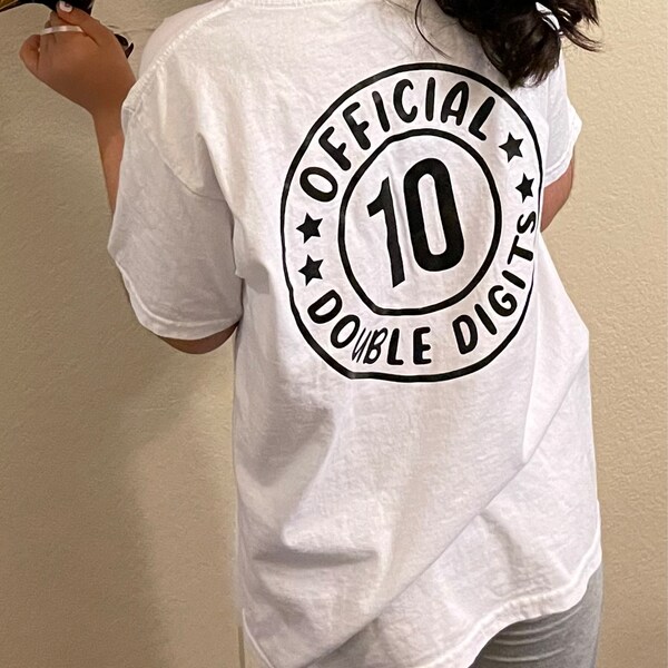Official Double Digits SVG, Digital Download, Svg, Png, Jpeg, Dxf, Eps ...