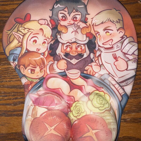 Kento Nanami JJK 3d Ergonomic Mousepad Mouse Pad Wrist Rest - Etsy