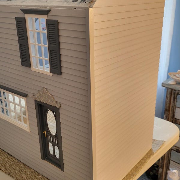 1/4 Inch X 24 Inches Real Wood Siding - Dollhouse Miniature Siding - Etsy