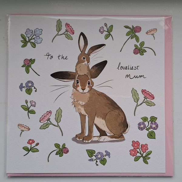 Welcome Little One Card | Baby Cards | New Baby Card | Cute Bunny Card ...