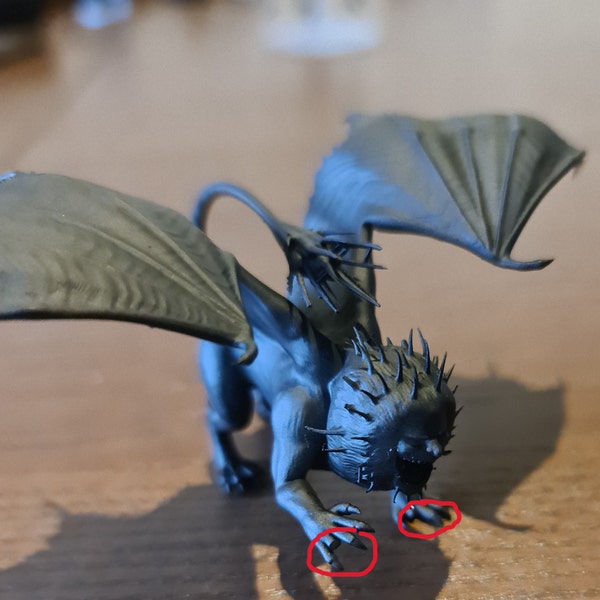 Manticore, Miniature for Dungeons and Dragons by Mz4250 - Etsy