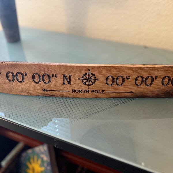 Custom Barrel Stave, Barrel Stave With Last Name, Personalized Stave ...