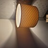 Burnt Orange Geometric Lampshade Handmade in UK, 15cm to 40cm Rust ...