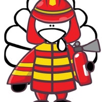 Disguise a Turkey-firefighter Disguise-resizable! - Etsy Canada