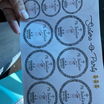 Charro Personalized Stickers /charrito Charrita Labels / Gold or Silver ...