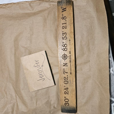 Custom Barrel Stave, Barrel Stave With Last Name, Personalized Stave ...