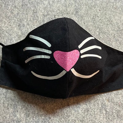 Kitty Cute Simple Cat Face SVG svg, Dxf, Eps, Png Cut File for Cricut ...