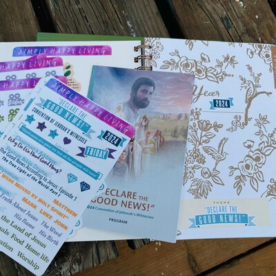 TALK TITLE STICKERS Declare the Good News 2024 Regional Convention of ...