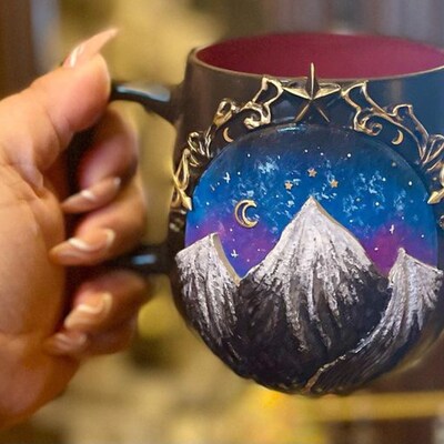 ACOTAR Mug Rhysand Inspired Mug Night Court ACOTAR Handmade ACOTAR ...