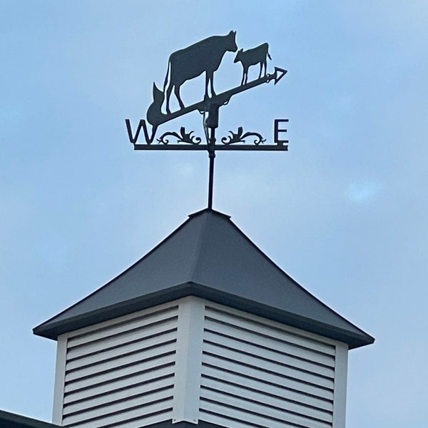 Crow Metal Weathervane, Weather Vane, Home Roof Decor, Raven, Corbie - Etsy