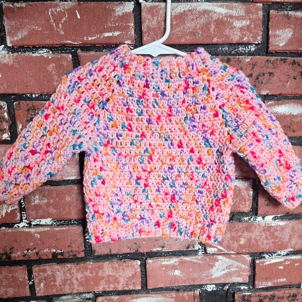 CROCHET PATTERN & VIDEO/ Athabasca Falls Children's Pullover, Easiest ...