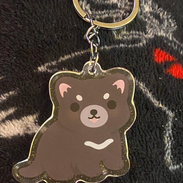 Gestroi Isopod Roly Poly Insect Bug Keychain Cartoon Chibi Pet Art ...