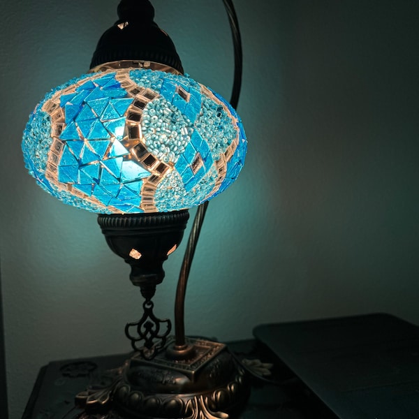 10 Variation Turkish Lamp Mosaic Table Lamp Turkish Moroccan Lamp ...