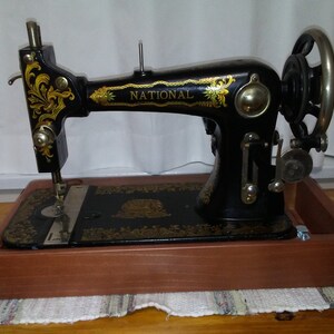 Oak Hardwood Sewing Machine Base. for Full Size Singer Pfaff. - Etsy