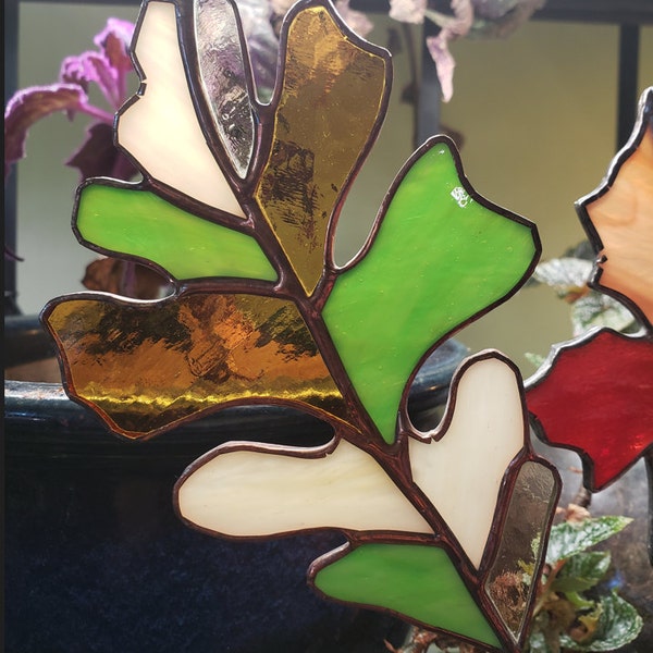 Handcrafted Stained Glass Rainbow Bridge Heart With Paw Print ...