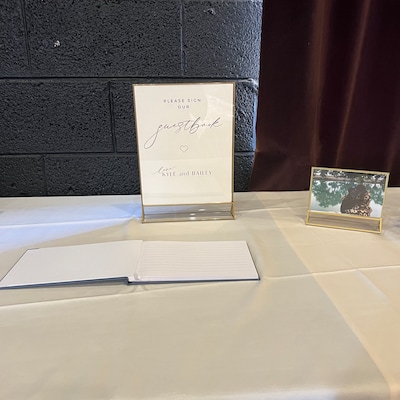 Reception Program, Printable DIY Wedding Reception Card in 10 Sizes ...