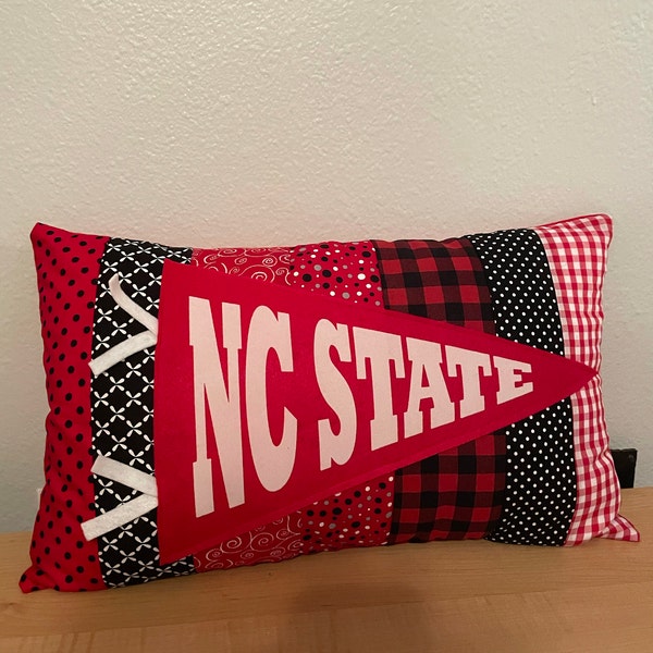 Pennant Pillow | College Pillow | Graduation Gift | Dorm Room | Team ...