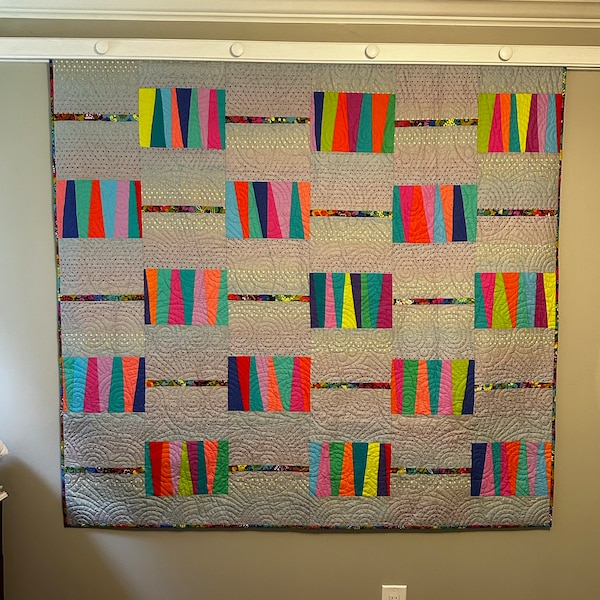 Bright Floral Quilt-large Throw Quilt- Multiple Colors - Etsy