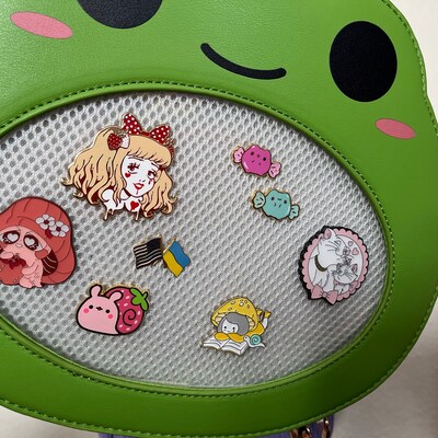 Drip Enamel Pin - Etsy