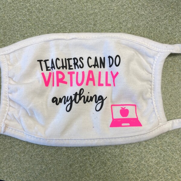 Teachers Can Virtually Do Anything SVG Cut File Vinyl Decal for ...