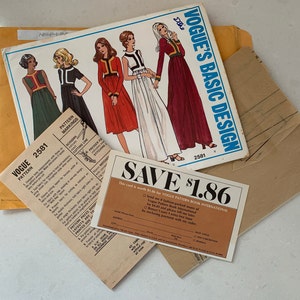 Vintage 1970 Simplicity 5616 Sewing Pattern Size 12 Bust 34 | Etsy