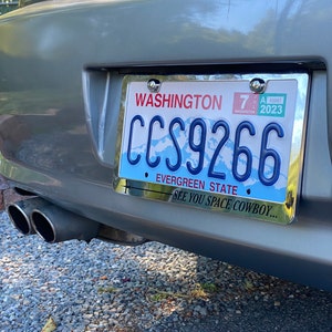Swordfish See You Space Cowboy License Plate Frame please - Etsy