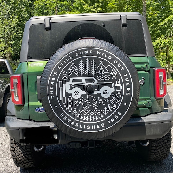 Ford Bronco SPARE TIRE COVER, Ford Bronco Accessories, Ford Bronco Tire ...