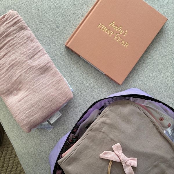 Holiday Memory Book: Christmas Scrapbook Album and Family Journal First ...