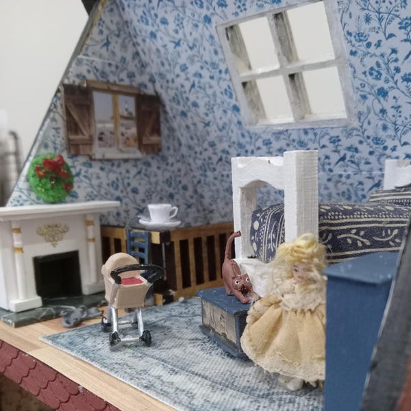 1:24 Half Scale Miniature Dollhouse Silver Candlesticks and Candles - Etsy