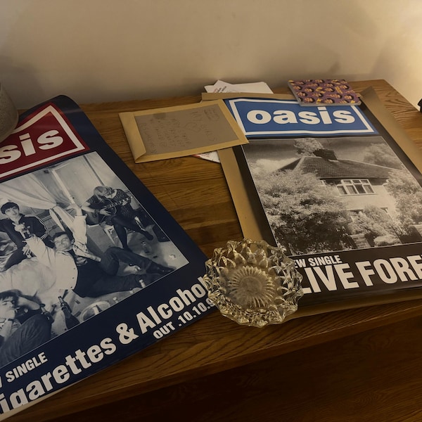 Rare Original 1994 Oasis Poster - Etsy