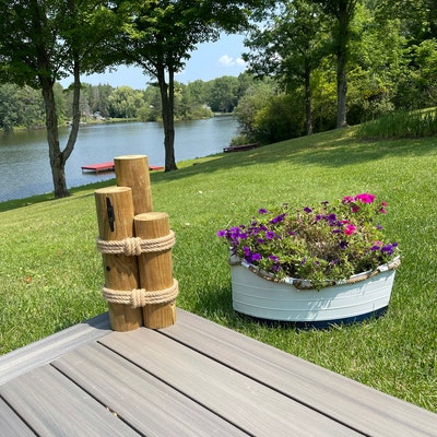 SHORE PILINGS 19, for an Adorable and Very nautical Theme. single Left ...