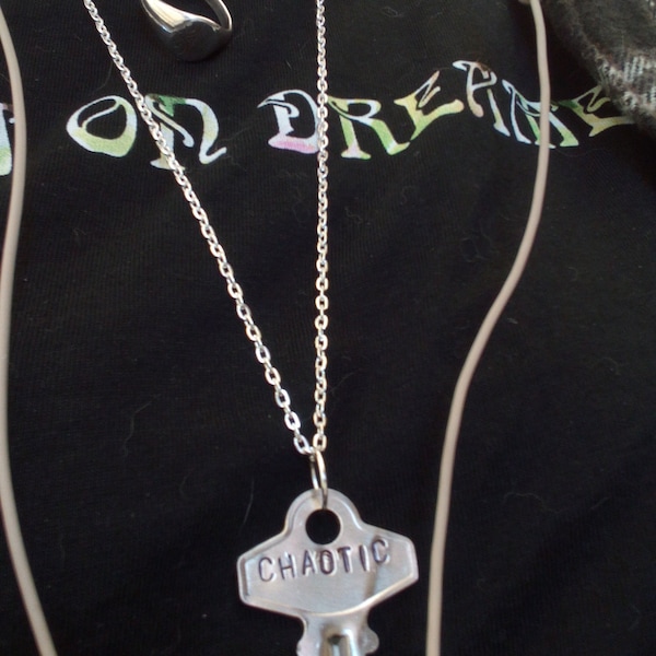 Men's Personalized Vintage Key Necklace - YOU Choose the Key and ...