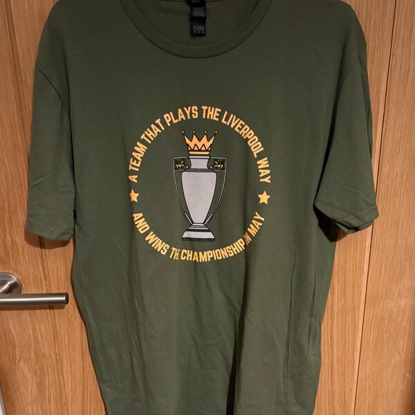 The Liverpool Way - Liverpool Premier League Champions 2025 T-shirt - Etsy